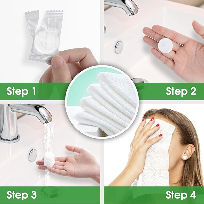 Compressed Towel Tablets – Body Systems Skincare